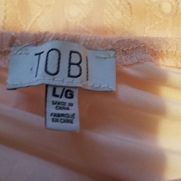 Tobi | Dresses | Tobi Strappy Back Lace Dress | Poshmark